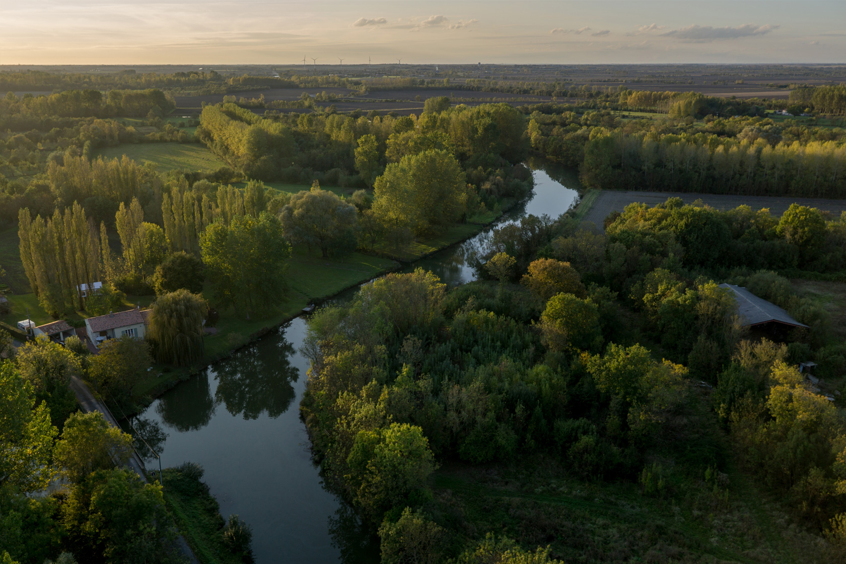 The legal notice of the touristic website - Marais Poitevin